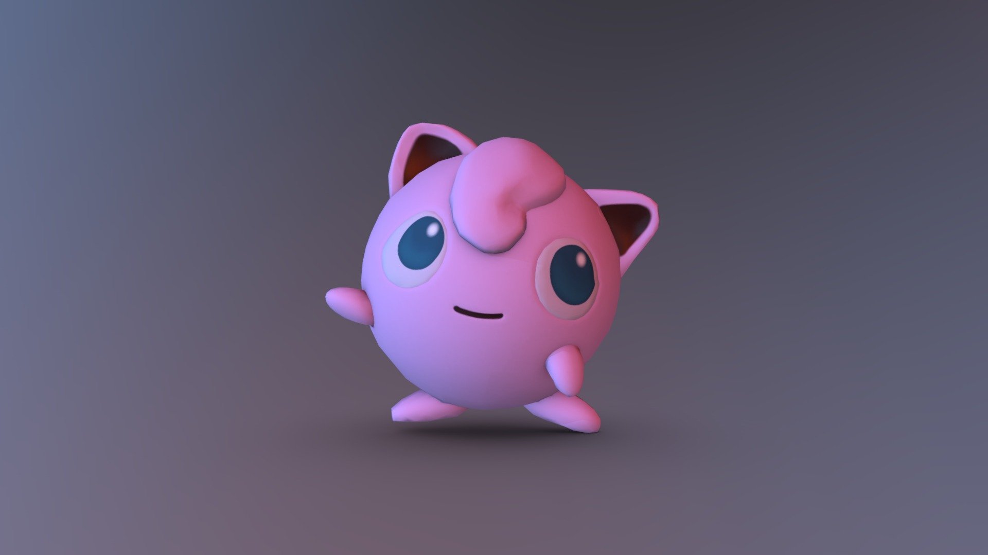 Jigglypuff - 3D model by siljewin [5aa026b] - Sketchfab