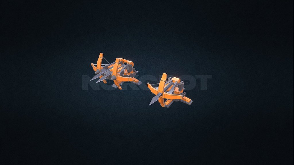 Arrow Turret + upgrade - 3D model by Nokobot [5aa1480] - Sketchfab