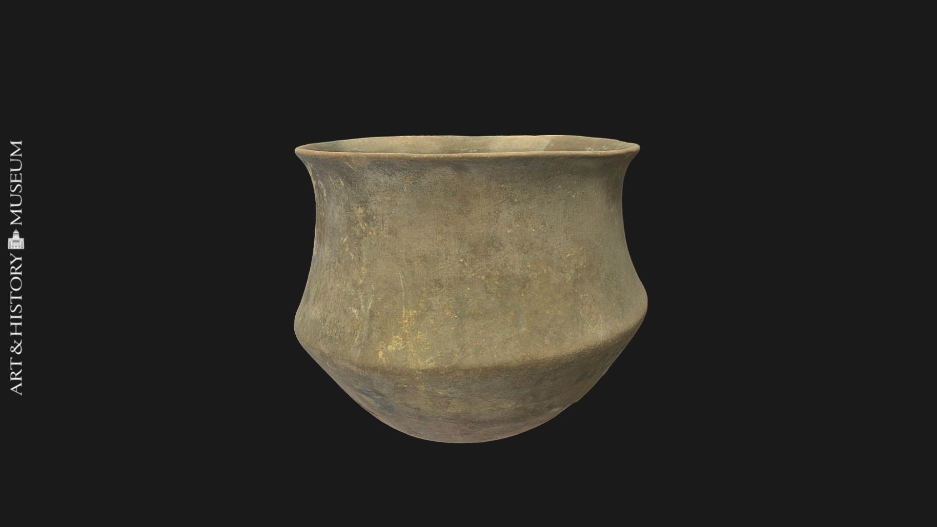 Carinated vase with flaring rim - PG.41.1.187 - Download Free 3D model ...