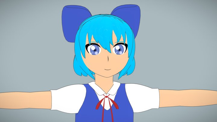 Cirno 3D models - Sketchfab