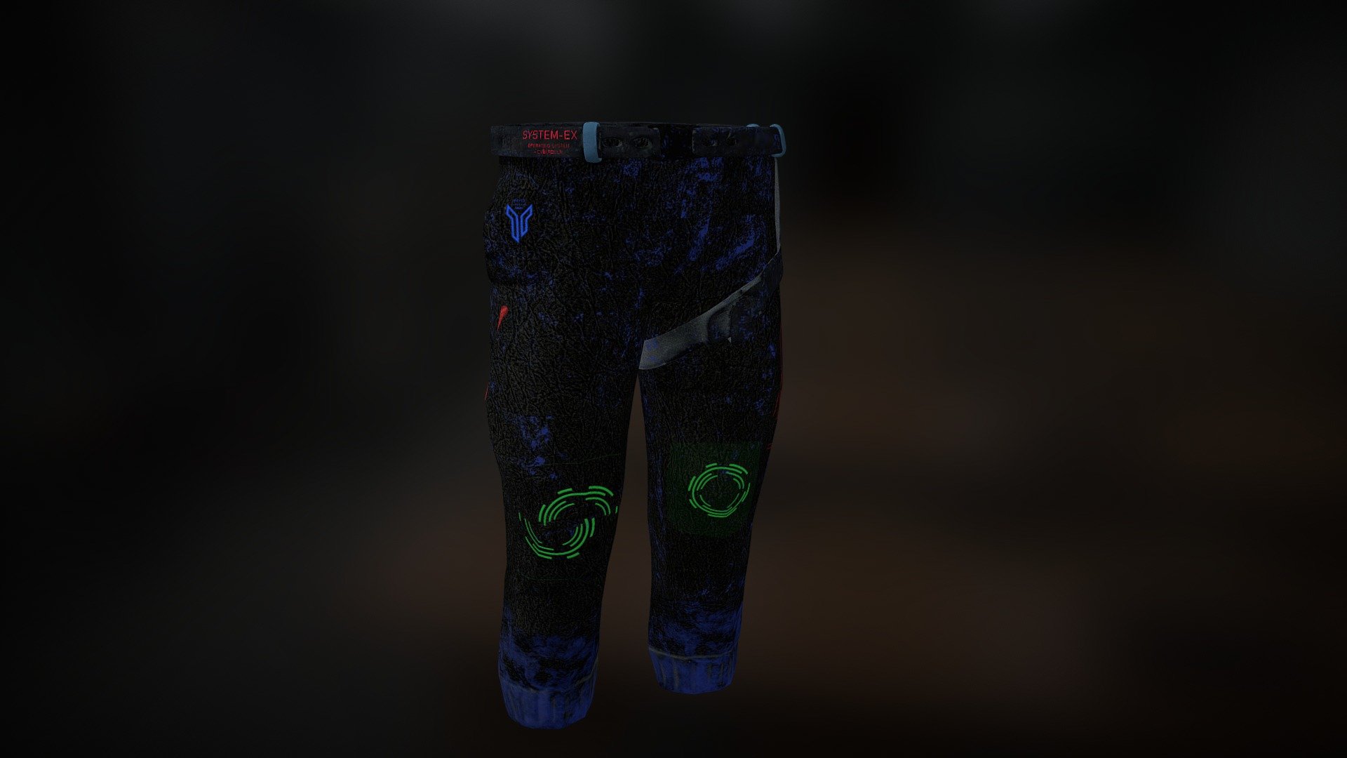 Pants CYBER_PUNK - Download Free 3D model by Ballancer [5aa2c9b ...