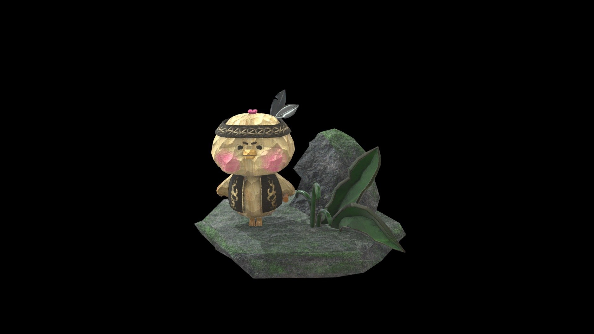 Dudu the Duck - 3D model by waverlyhwang [5aa2de2] - Sketchfab