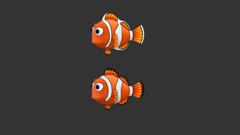 Clown Fish_preview - 3D model by AntonS (@antonsyutkin) [5aa422a ...