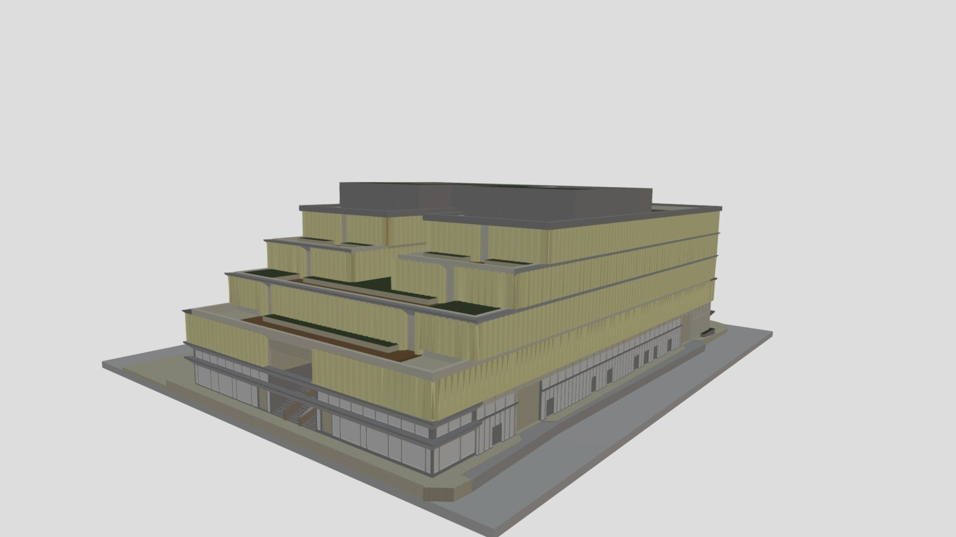 Brno_Tuzex_20_minimalizace_Textury - 3D model by TRprojekty [5aa4dc1] - Sketchfab