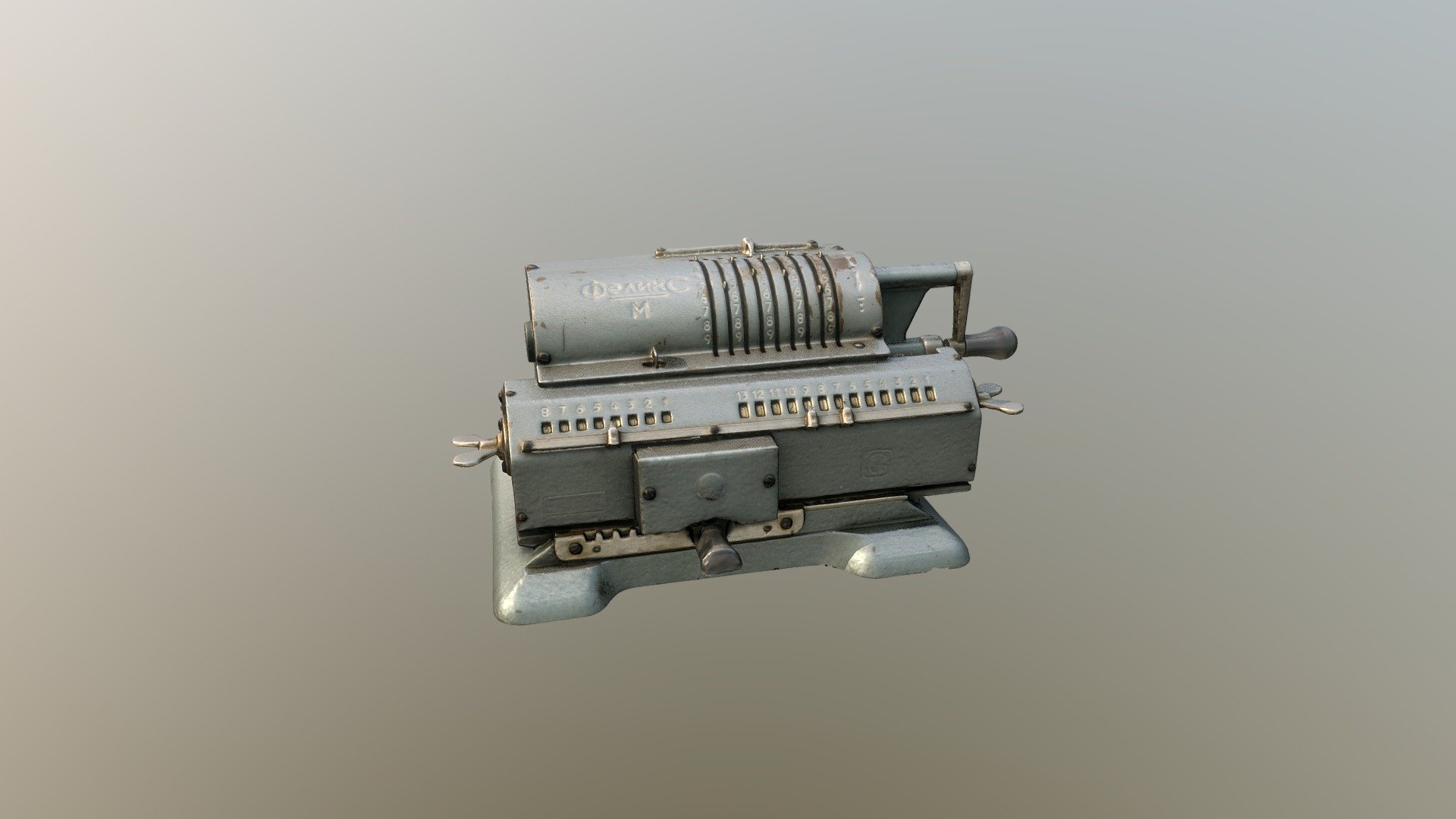 Arithmometer 3D scan - 3D model by Kostyuk_And [5aa5e86] - Sketchfab
