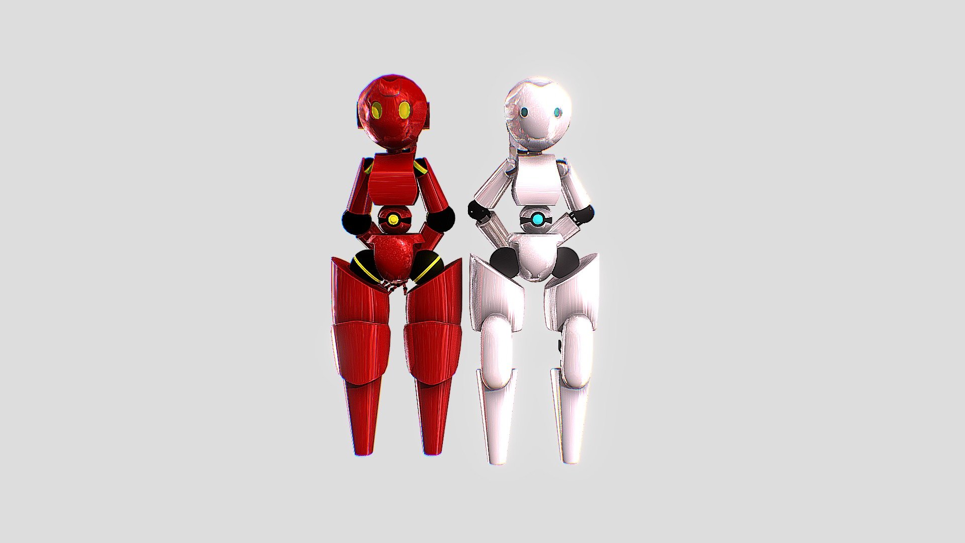 Chicas Bots 3d Model By Rafamodela3d Rafagar68 [5aa6394] Sketchfab
