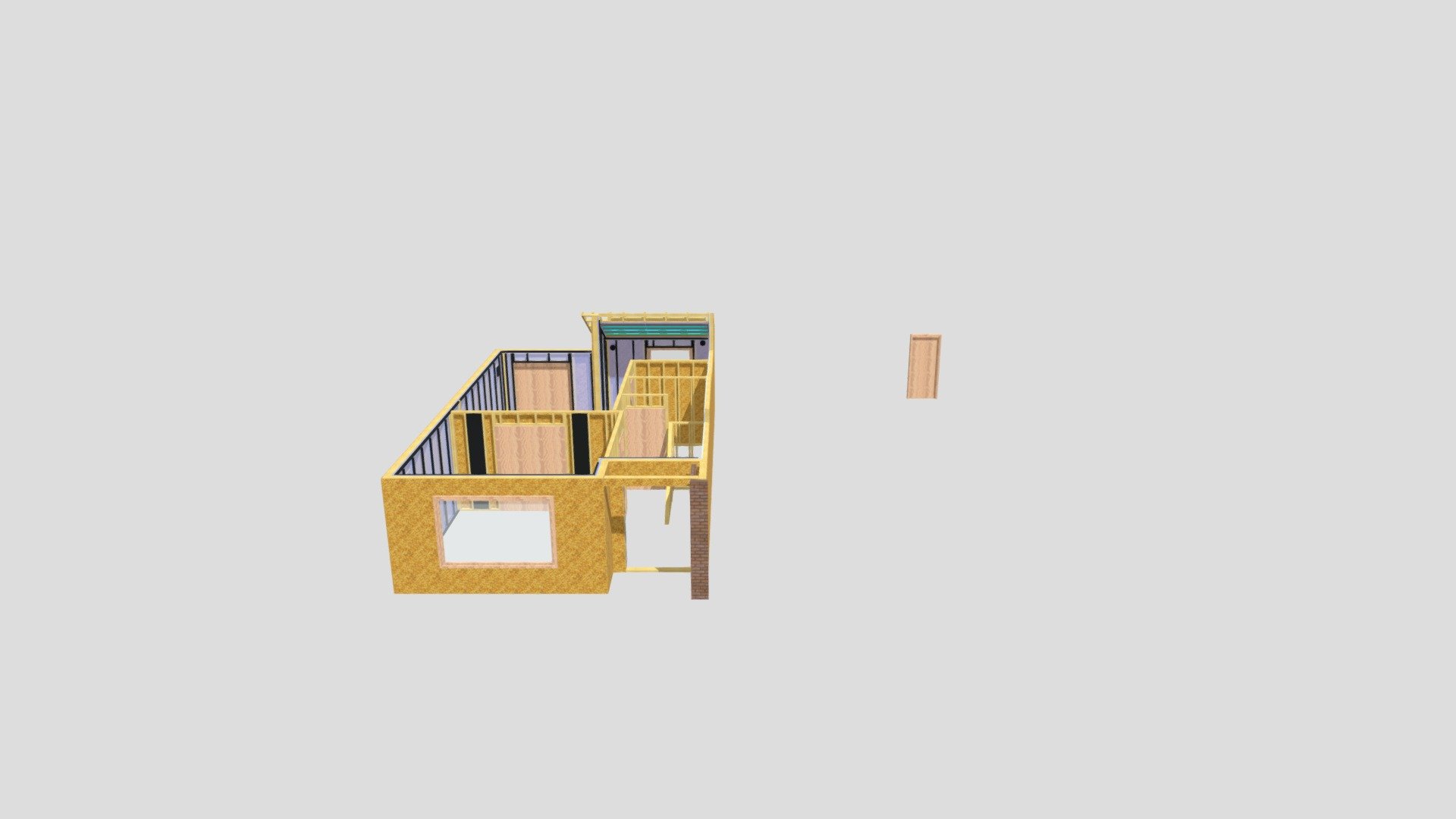 GF Rafter Panels - 3D model by ThomasIJM [5aa6d0a] - Sketchfab