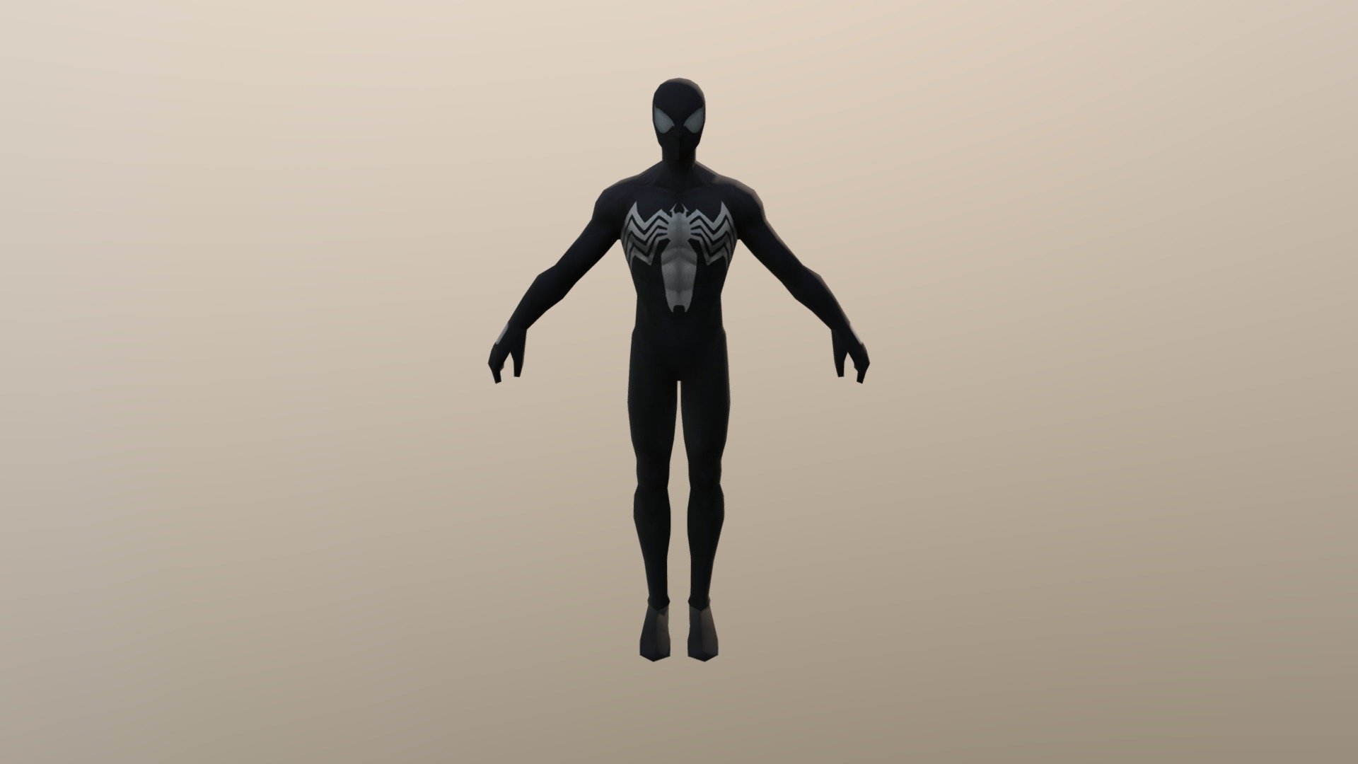 Symbiote Spider-man - Download Free 3D model by asifsaj [5aa71b4 ...