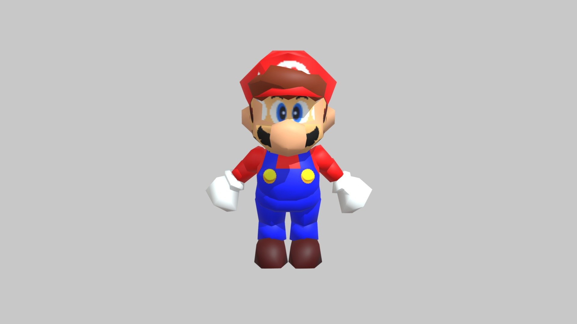 Super Mario 64 - Mario - 3D model by kmddiojuiormuioromoibmubn.es ...