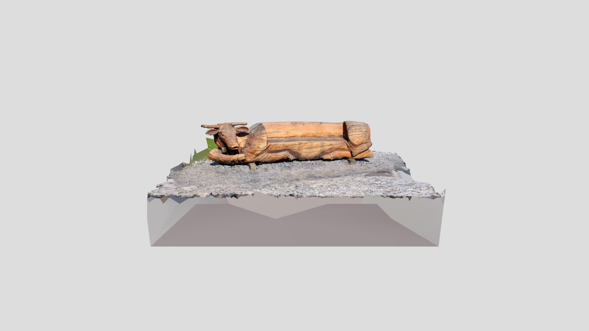 Cow Bench - Download Free 3D model by sandermann_one [5aa8dc7] - Sketchfab