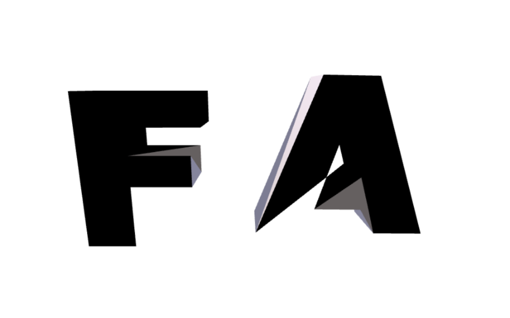 F A - 3D model by Jasonb [5aabdc4] - Sketchfab