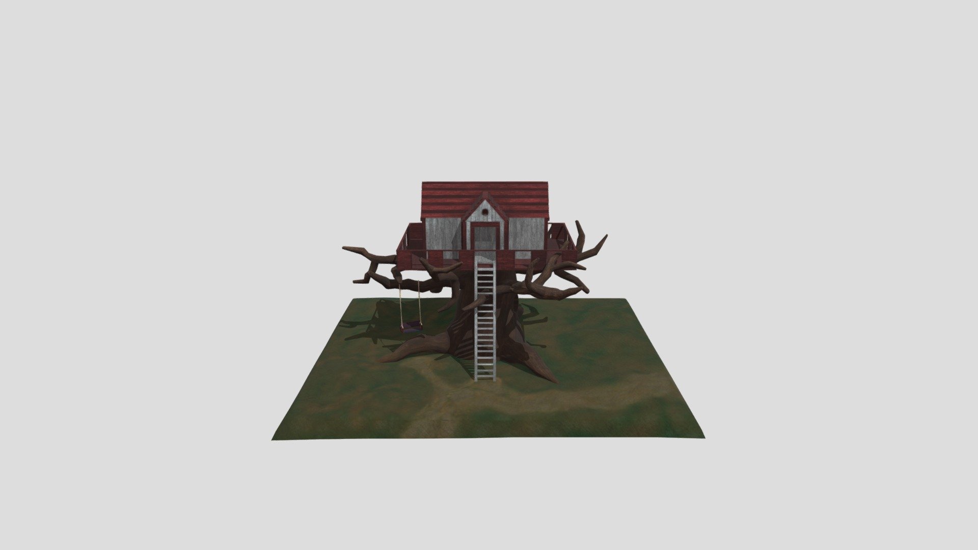 Tree House - 3D model by XAnnaXsc [5aacc73] - Sketchfab