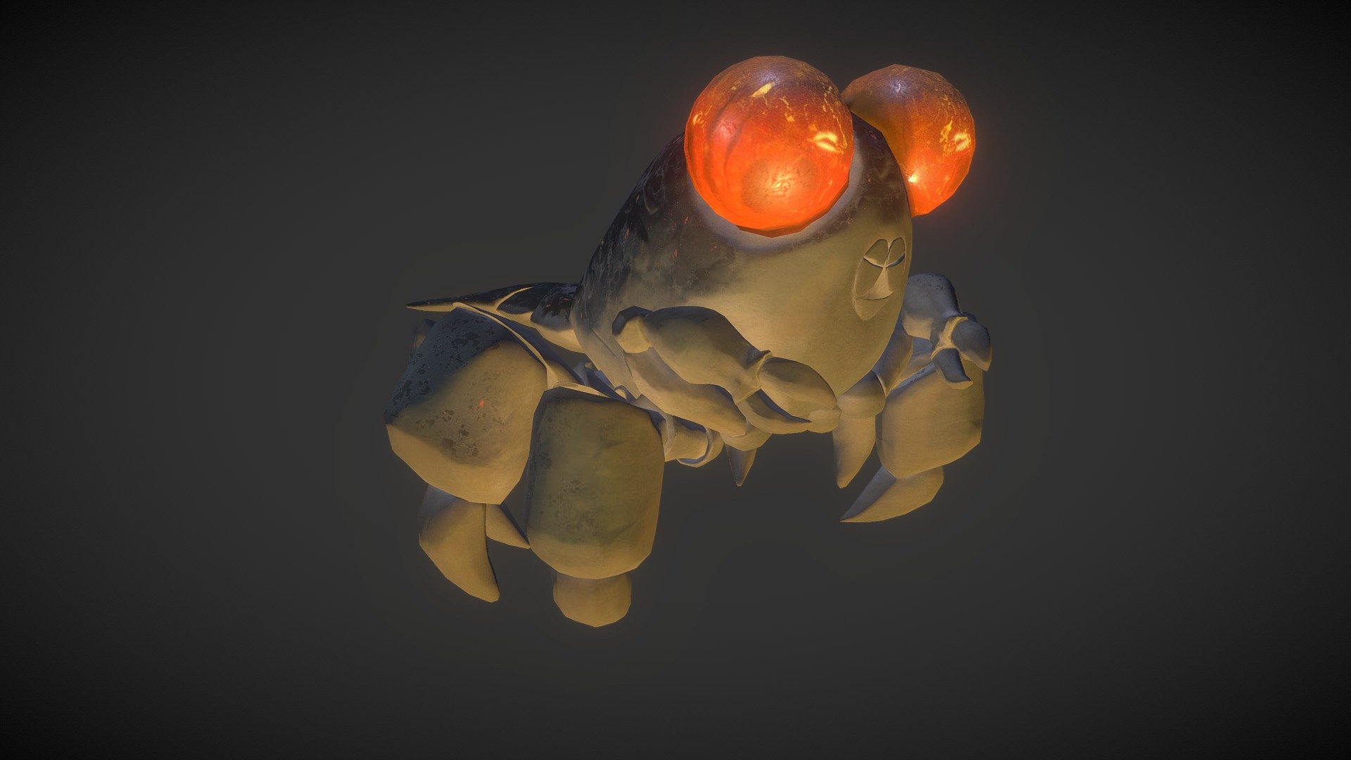 Rocky crab - 3D model by Yatta (@YattaGD) [5aae2b6] - Sketchfab