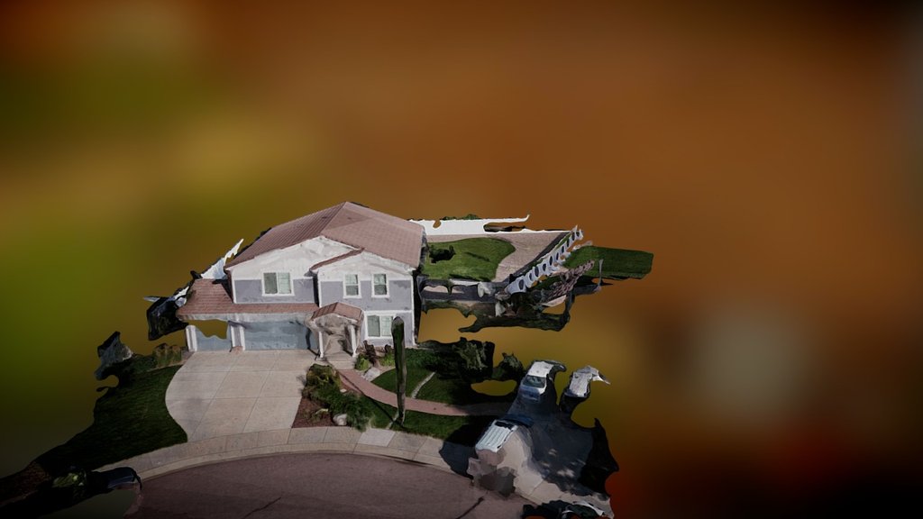 House Simplified 3d Mesh - 3D model by LEdwardR [5ab0433] - Sketchfab