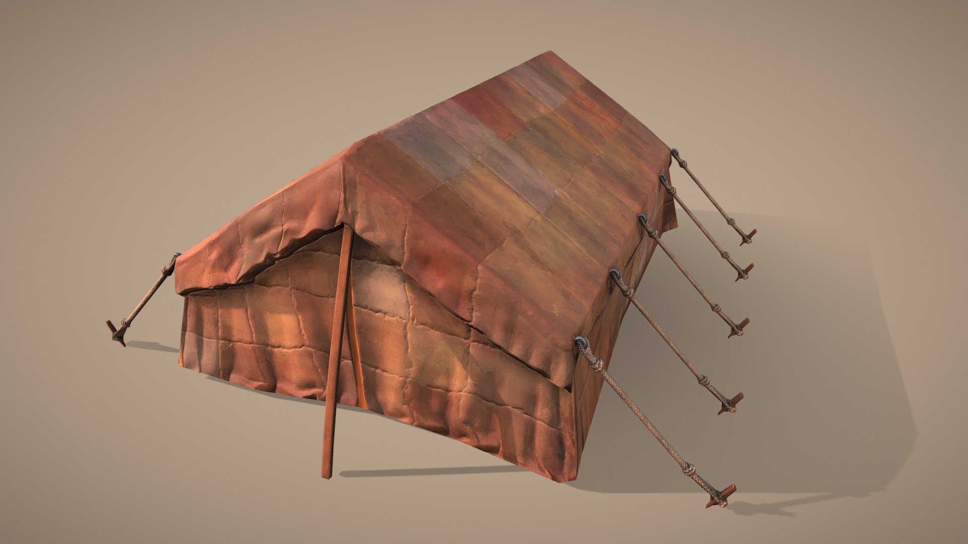 Stylized Roman Tent - 3D model by Morky (@Rekrovoire) [5ab2809] - Sketchfab
