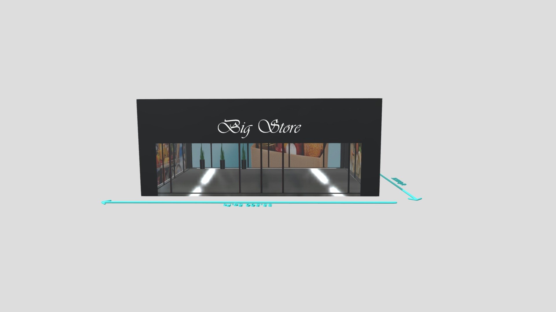 big store - 3D model by metaverse_development [5ab2997] - Sketchfab