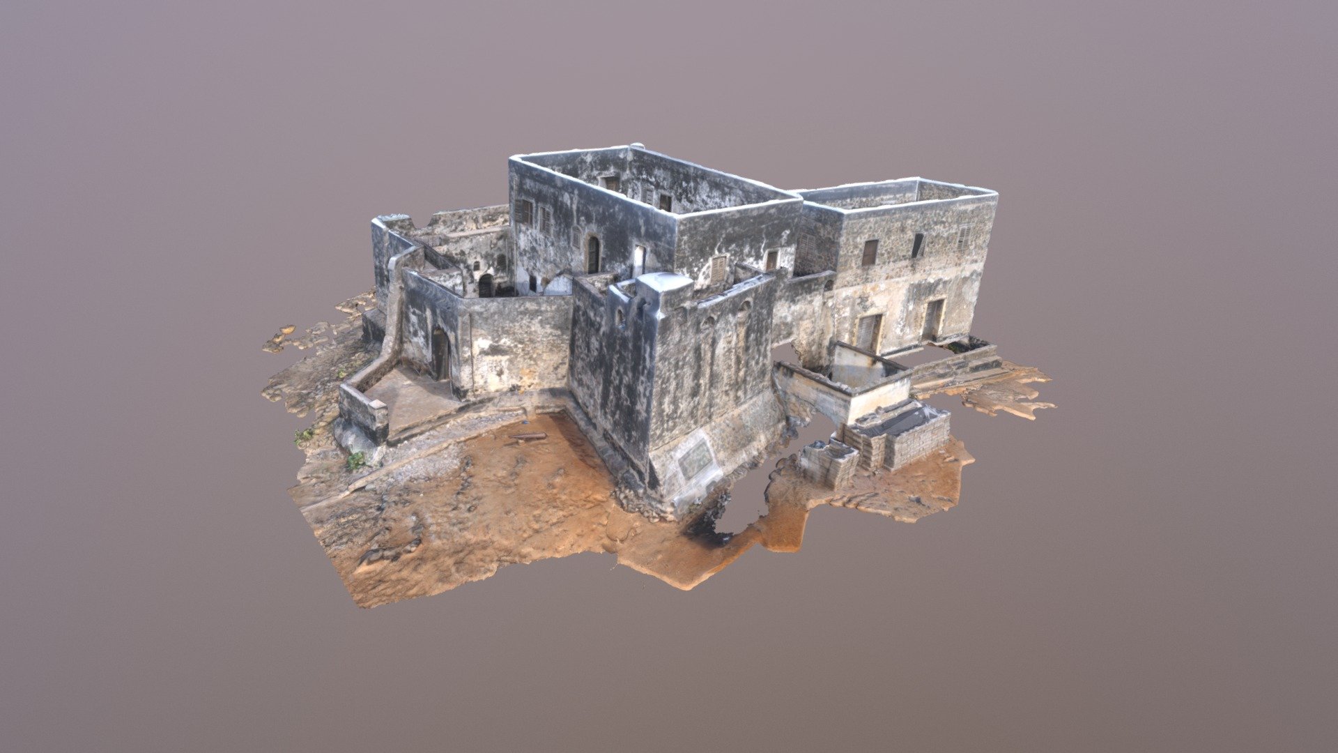 Fort Patience (Fort Lijdzaamheid), Apam, Ghana - 3D model by Michael ...