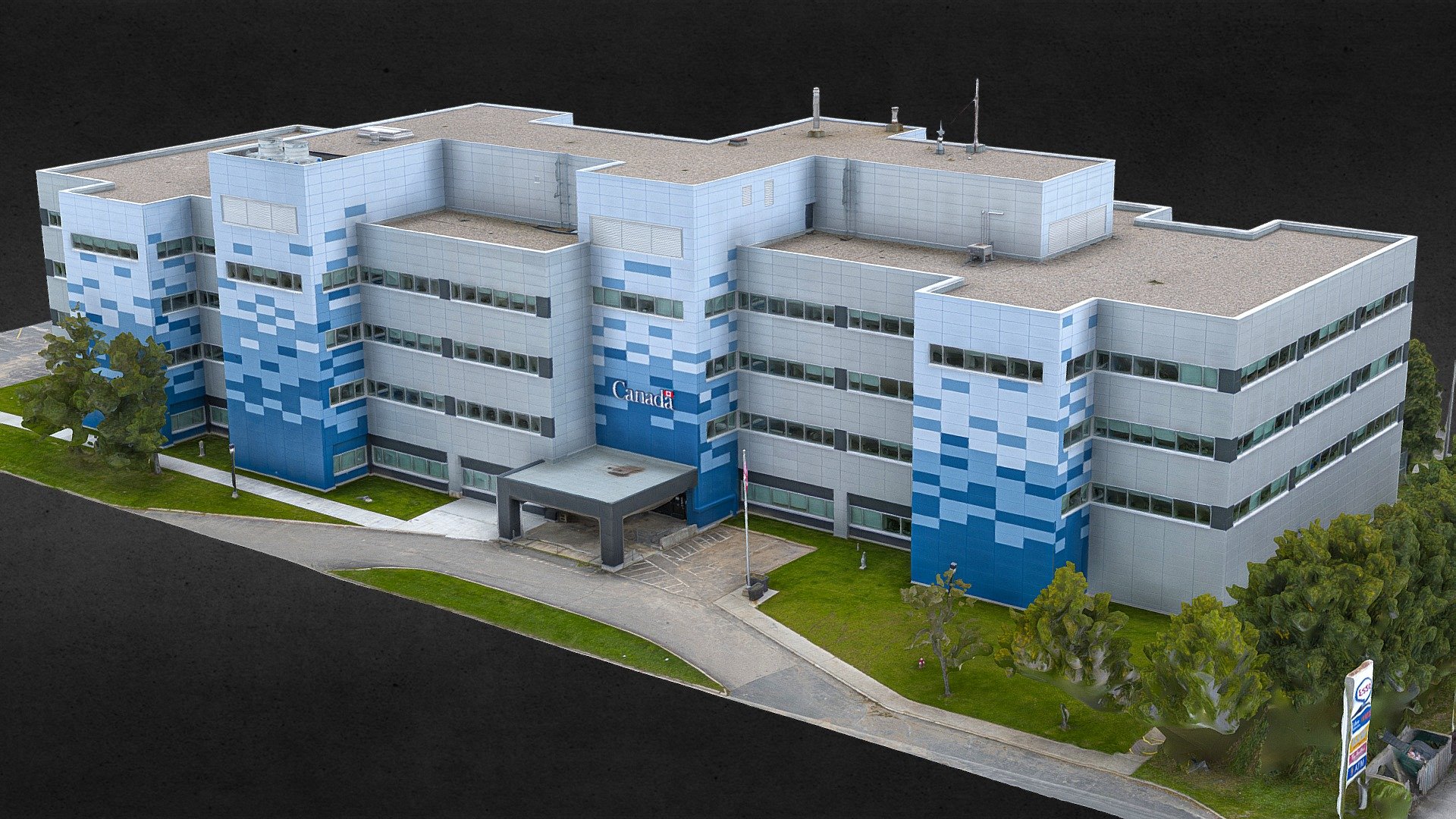 Canadian Government Building Photogrammetry - Download Free 3D model by ...