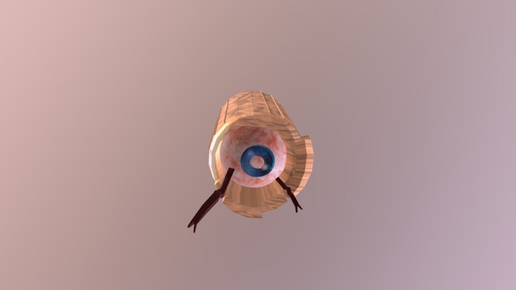 Eyeball Creature - Download Free 3D model by Shannon (@shannonkcarr ...