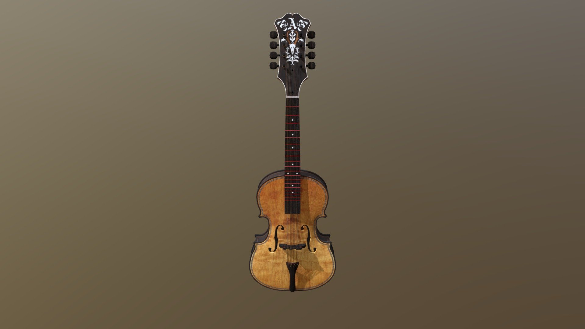 Mandolin class demo - 3D model by Joshua Abegglen (@kidoho) [5ab783f ...