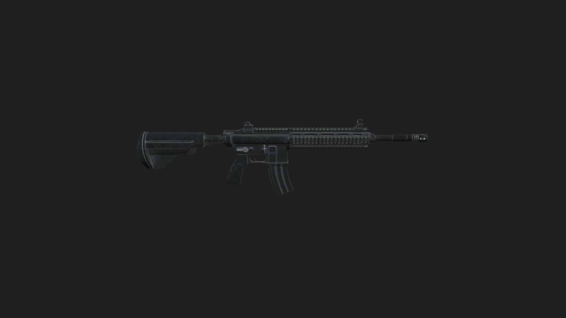 M416 - 3D model by sahadhossainjihad2005 [5ab7936] - Sketchfab