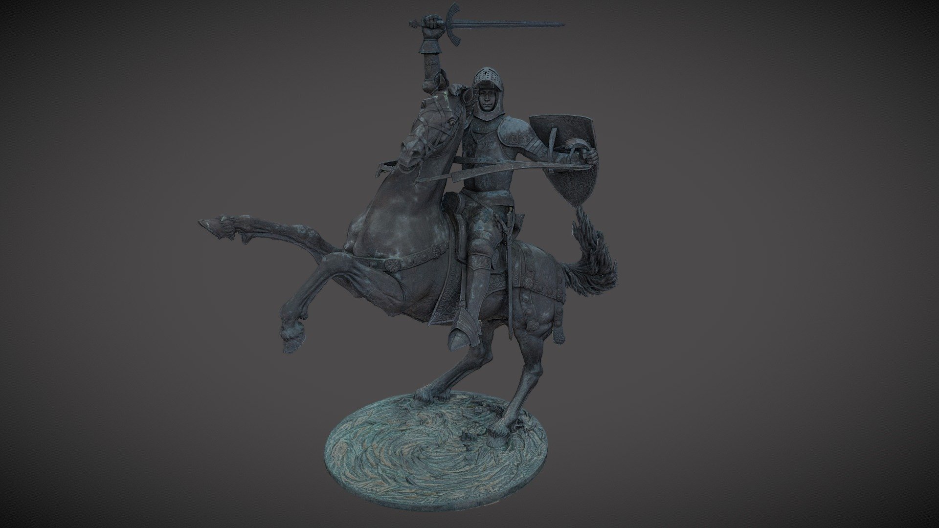 Laisves Karys (Warrior of Freedom). Vytis - 3D model by Saulius.Zaura ...