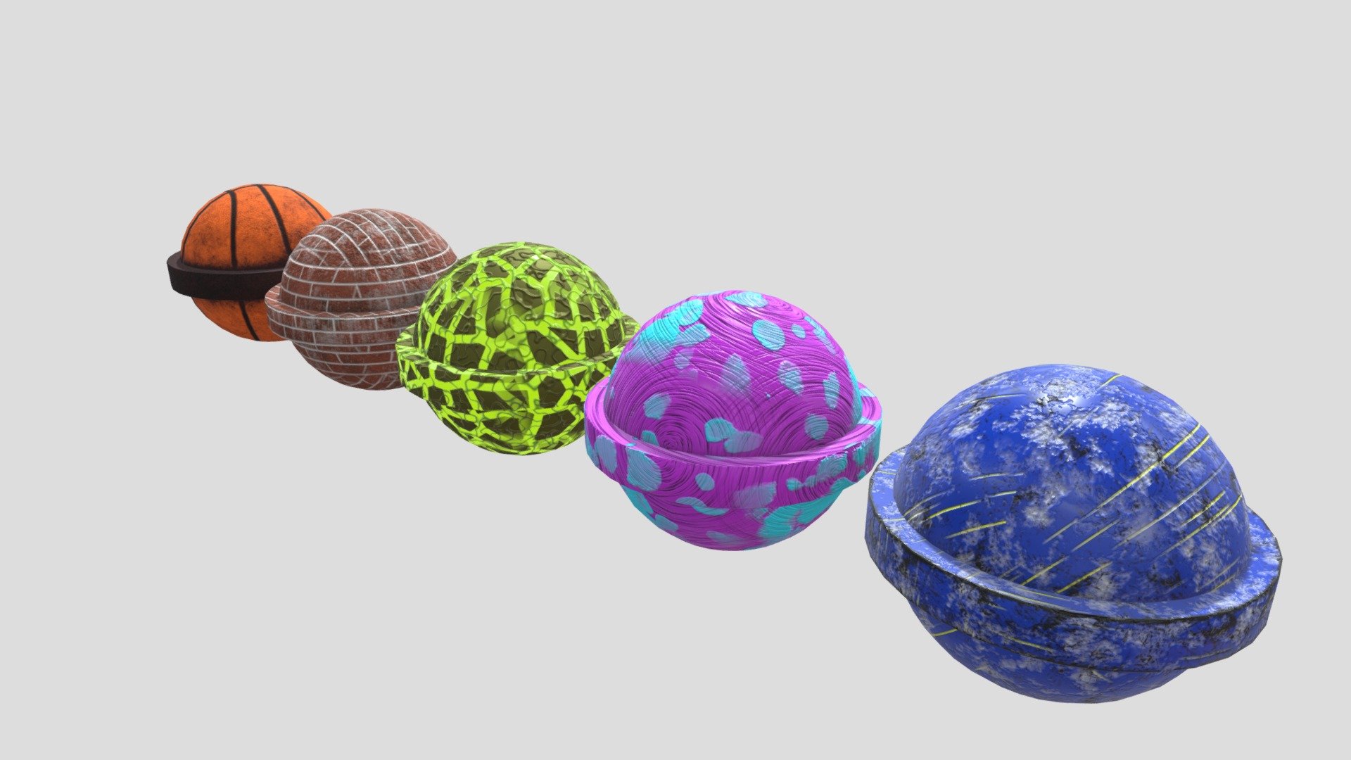 spheres - 3D model by jfornes [5ab8831] - Sketchfab