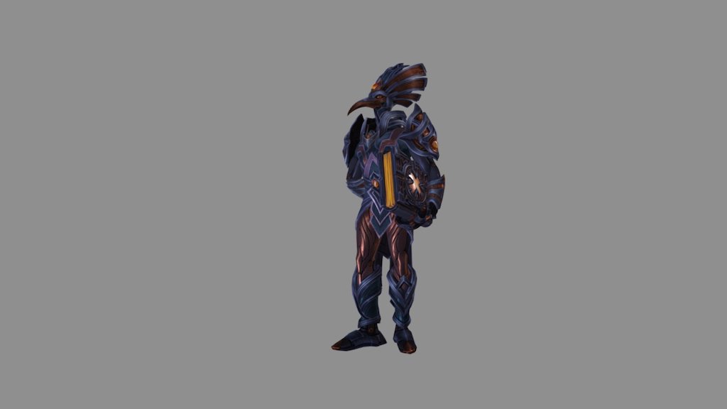 Thoth Skin 2 Rig Idle Animation 3d Model By Nvixen [5ab9194] Sketchfab