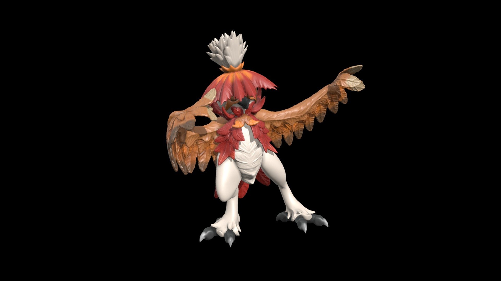 Hisui Decidueye - 3D model by Becca3D [5ab9677] - Sketchfab