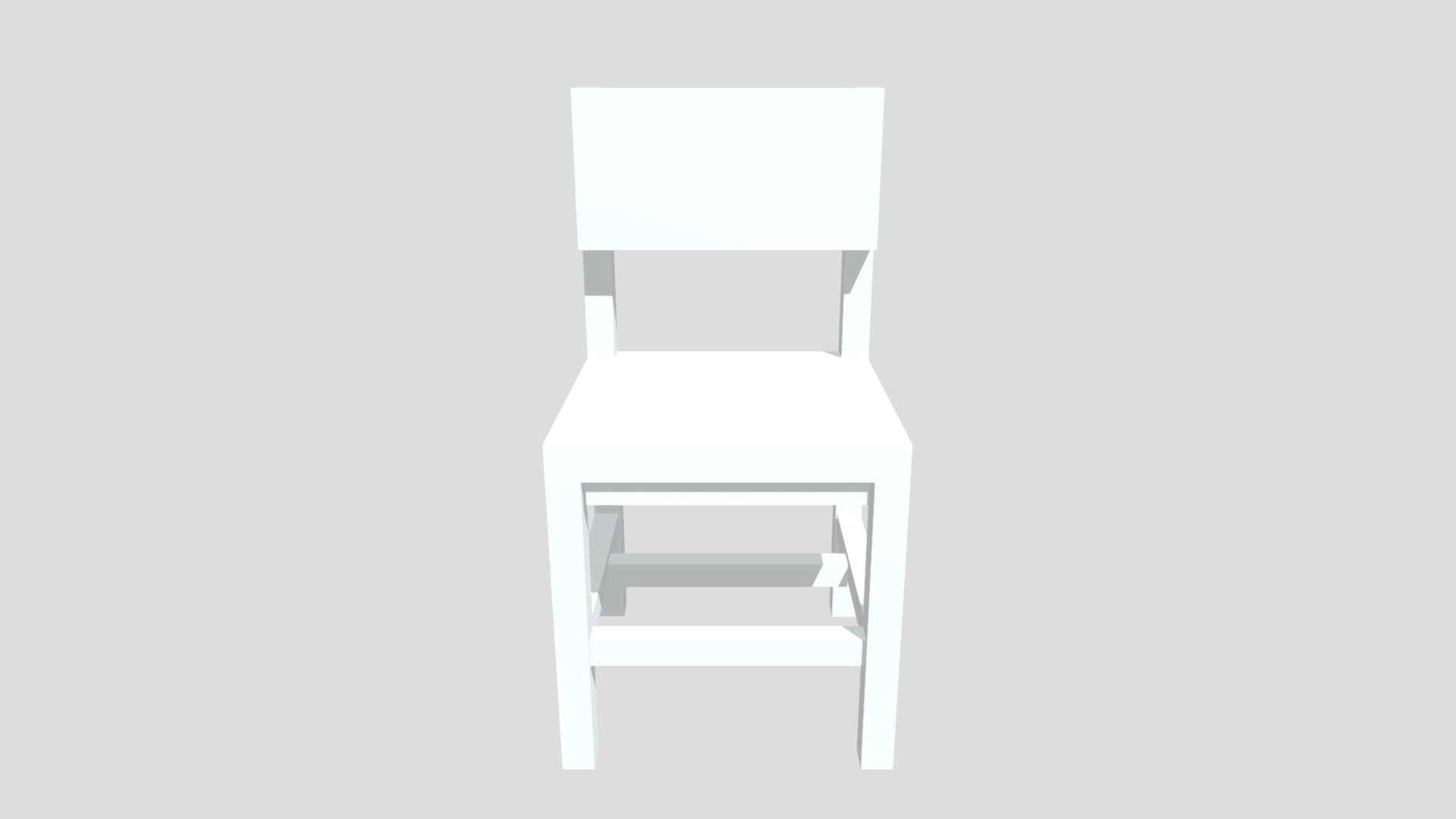 Simple chair - 3D model by lanjut [5abacce] - Sketchfab