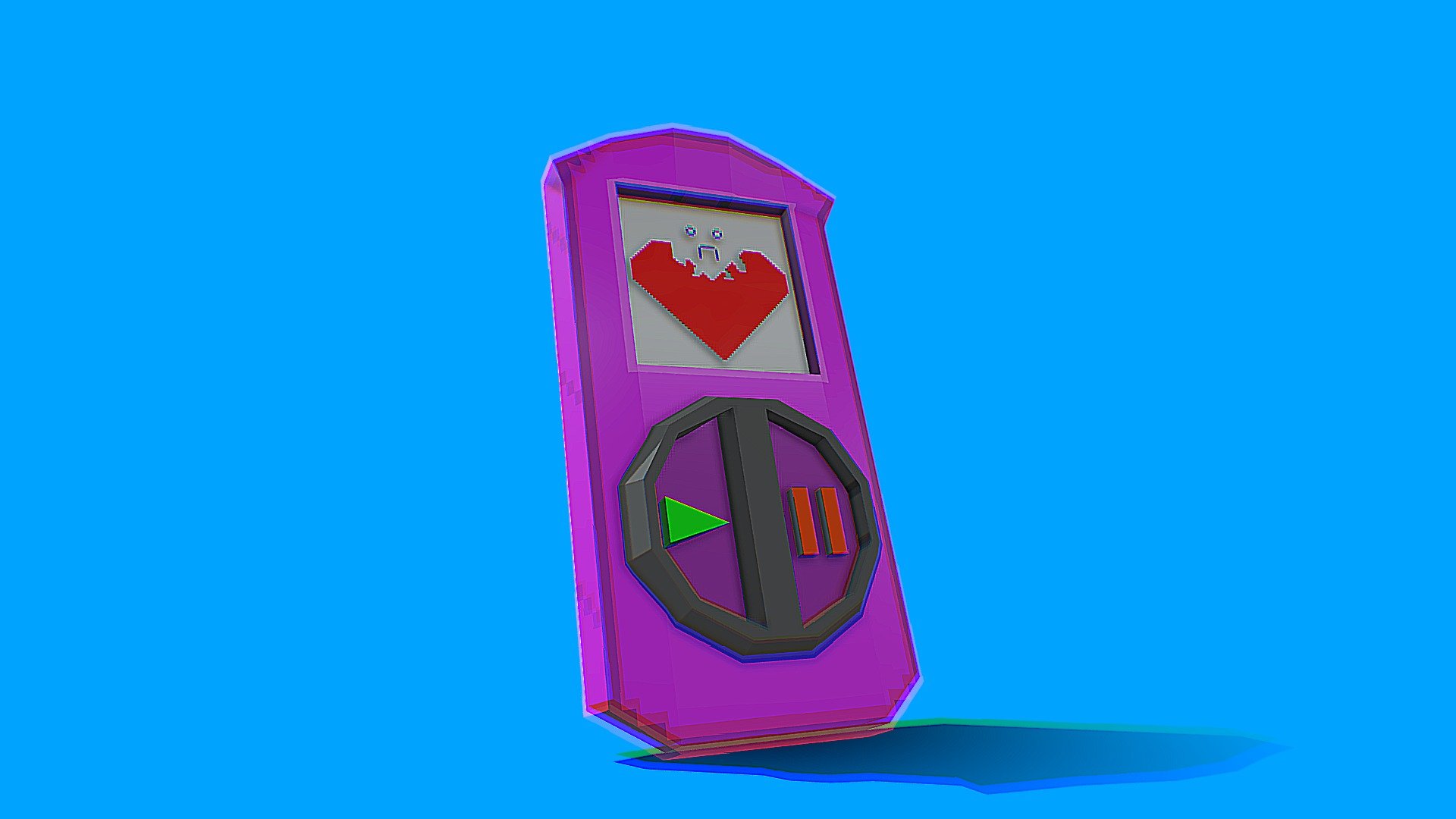 Low-poly_MP3_player - Download Free 3D model by DiuzgAn [5abc4a1 ...