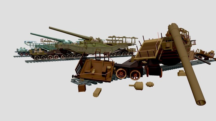 Howitzer 3D models - Sketchfab