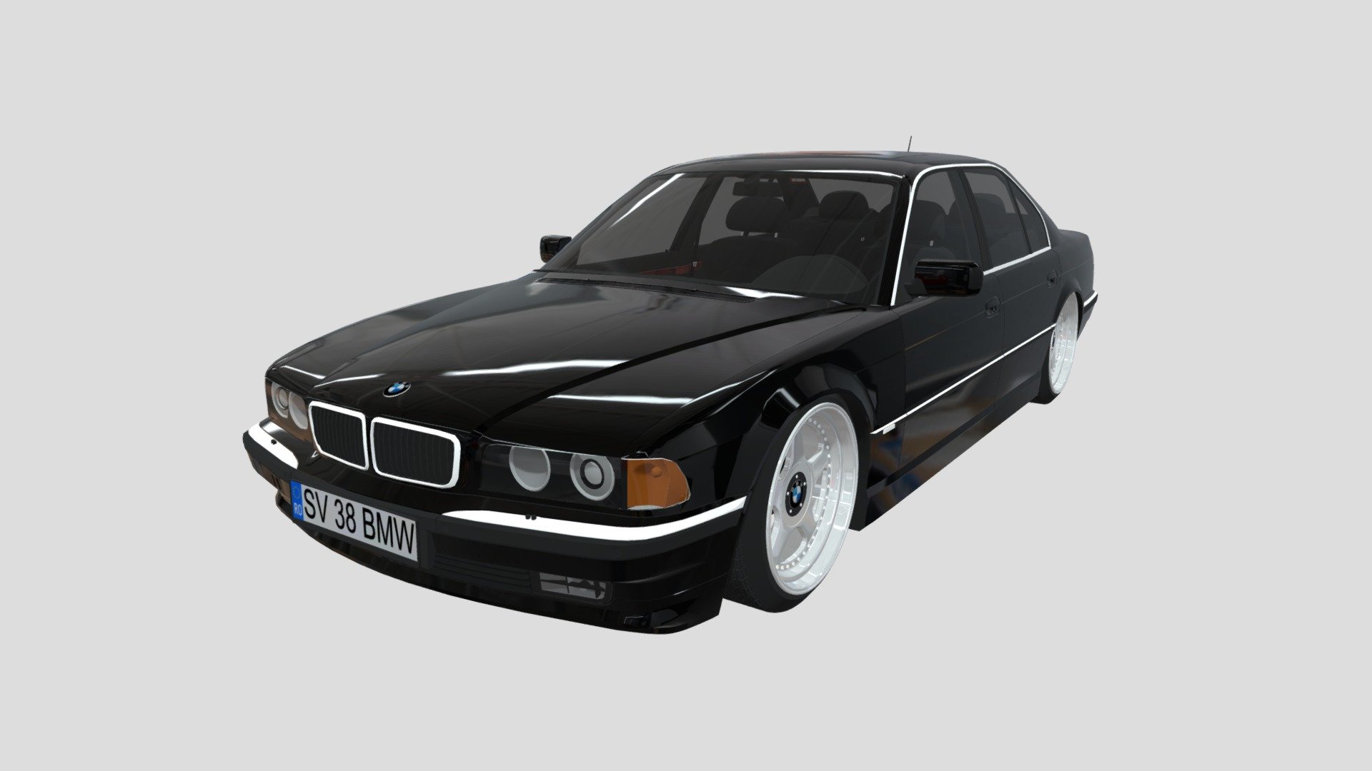 Bmw E38 - Download Free 3D model by 🇷🇴シRuletăシ🇷🇴 (@romanian_guy_0069 ...