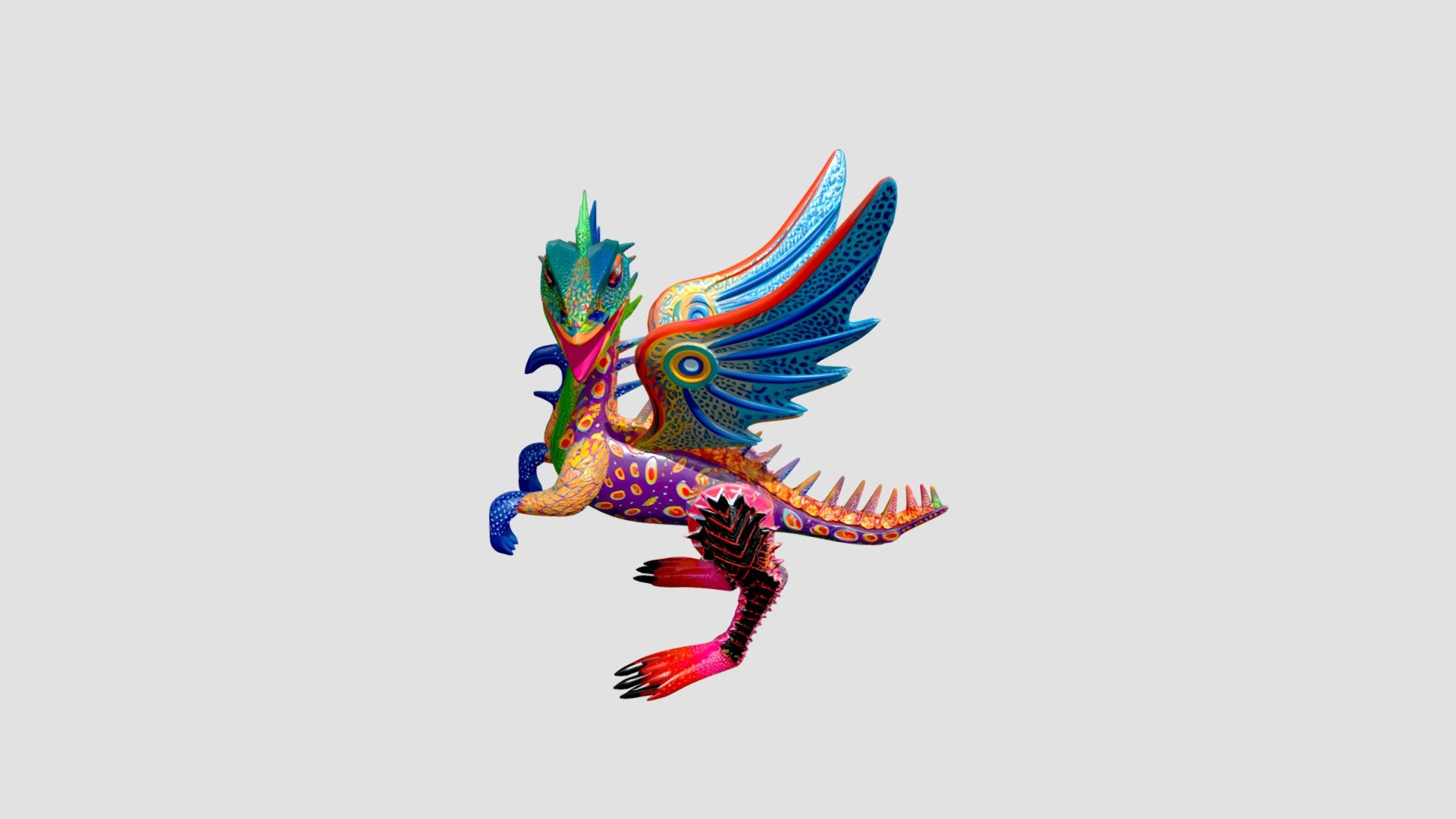 ALEBRIJE 5 - 3D model by Designcolombian (@designcolombian1) [5abdd2a ...