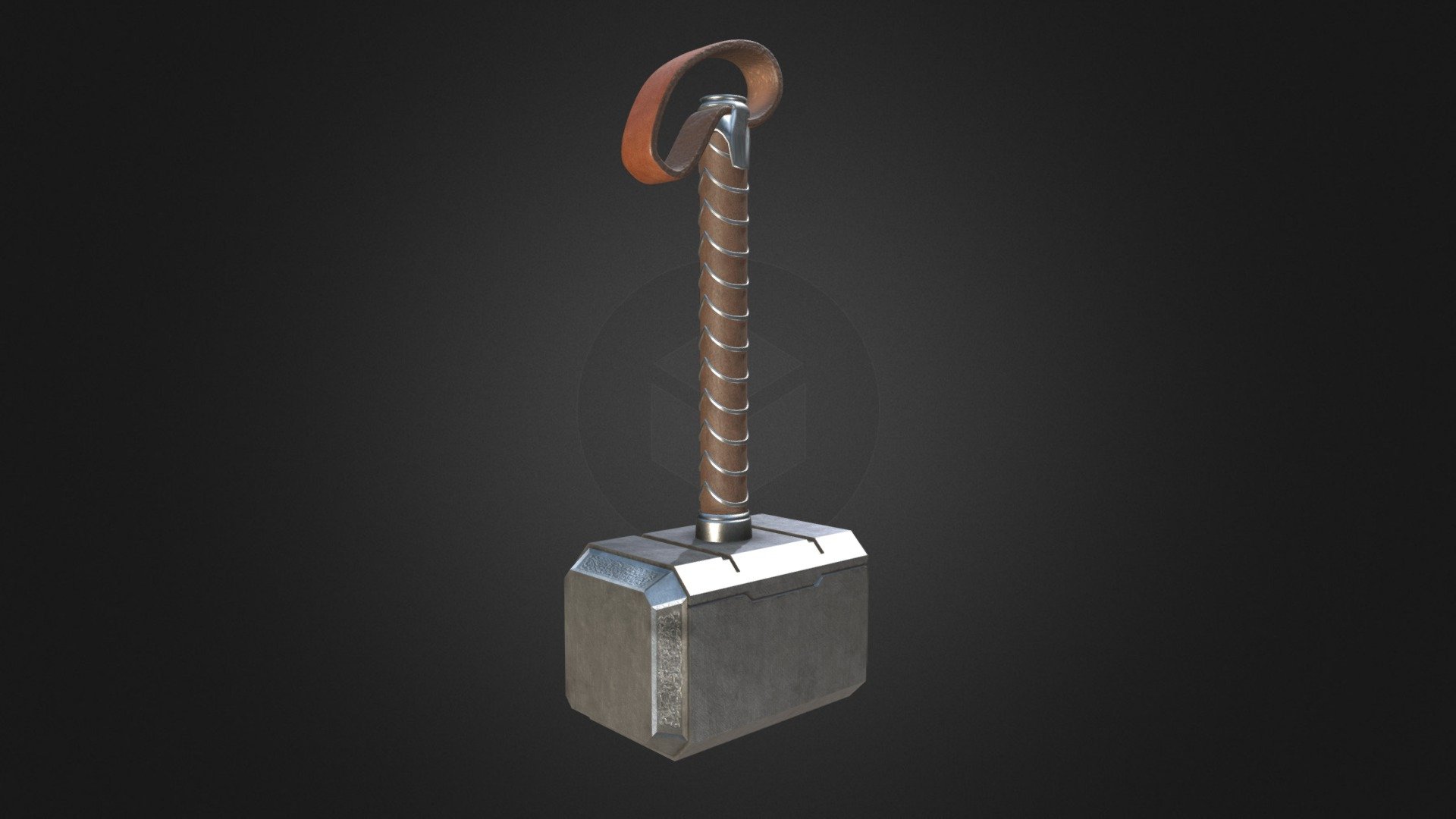 Thors Hammer Mjolnir - Buy Royalty Free 3D model by SP_3D [5abebfc ...