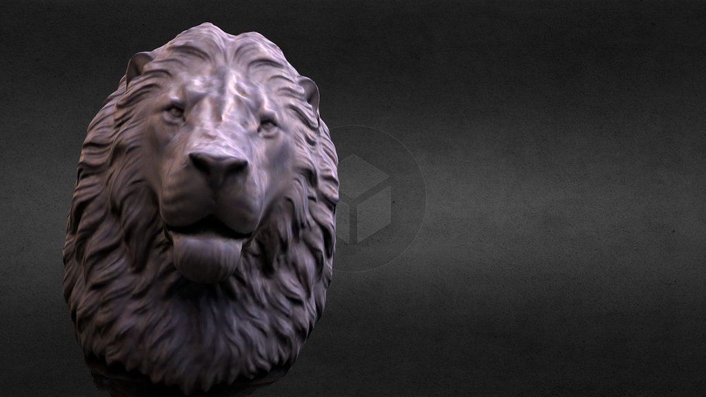 Lion - 3D model by Ing. Luigi Mele (@zetmanzo) [5abed78] - Sketchfab