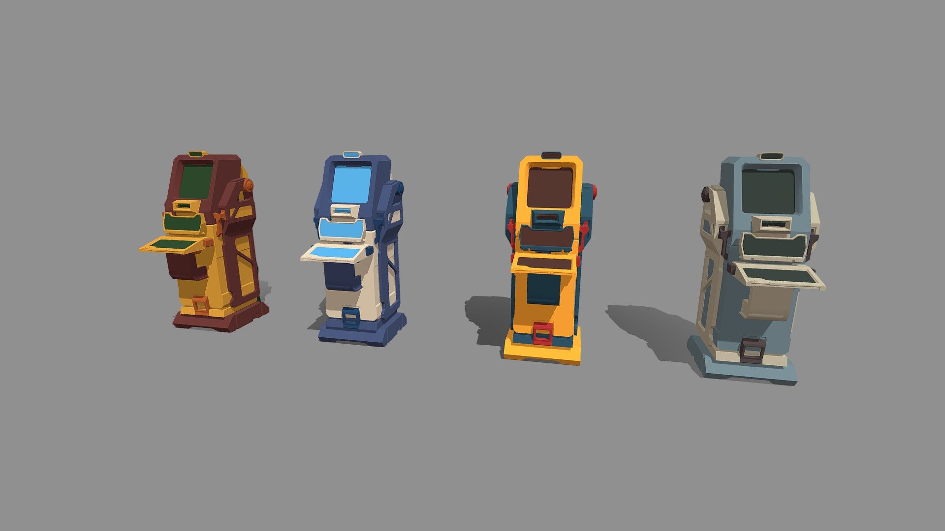 Terminal_colors - Download Free 3D model by Helley [5abf835] - Sketchfab