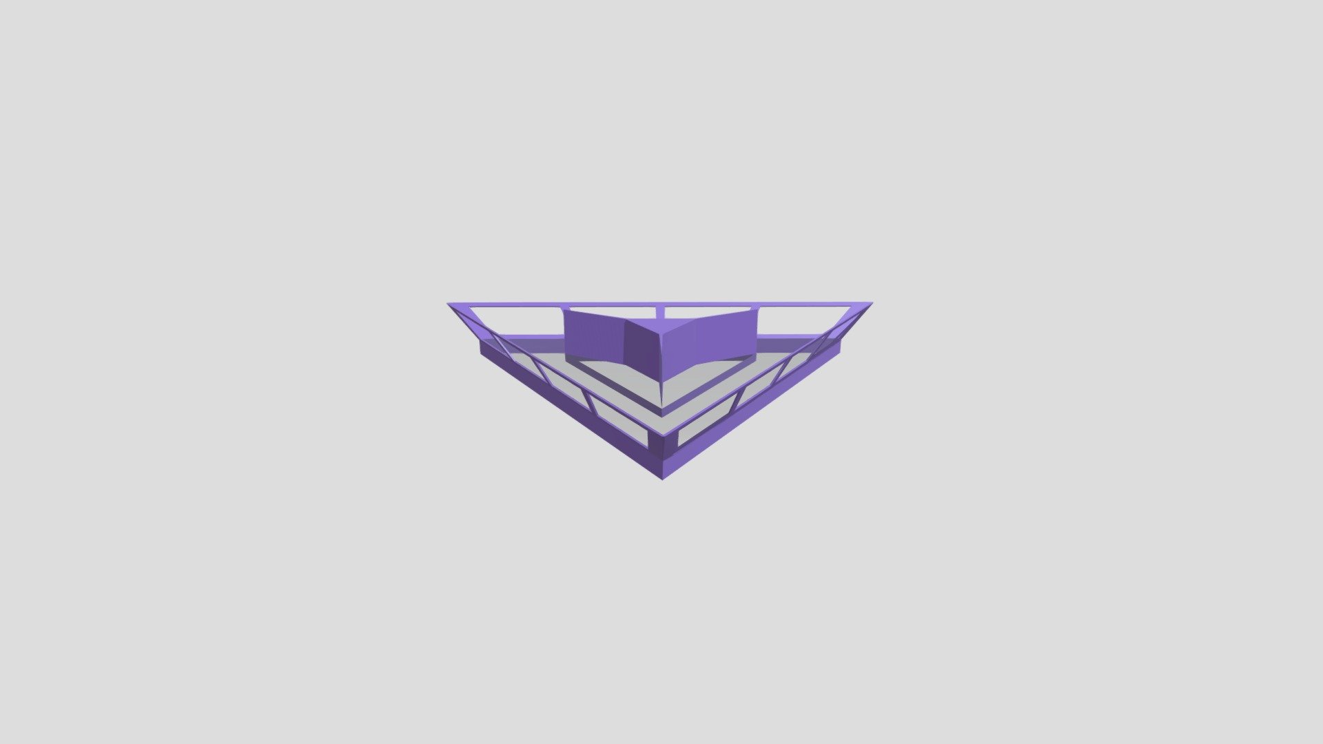 Triangle Barge - translucent/low transmission - 3D model by tnlamb ...