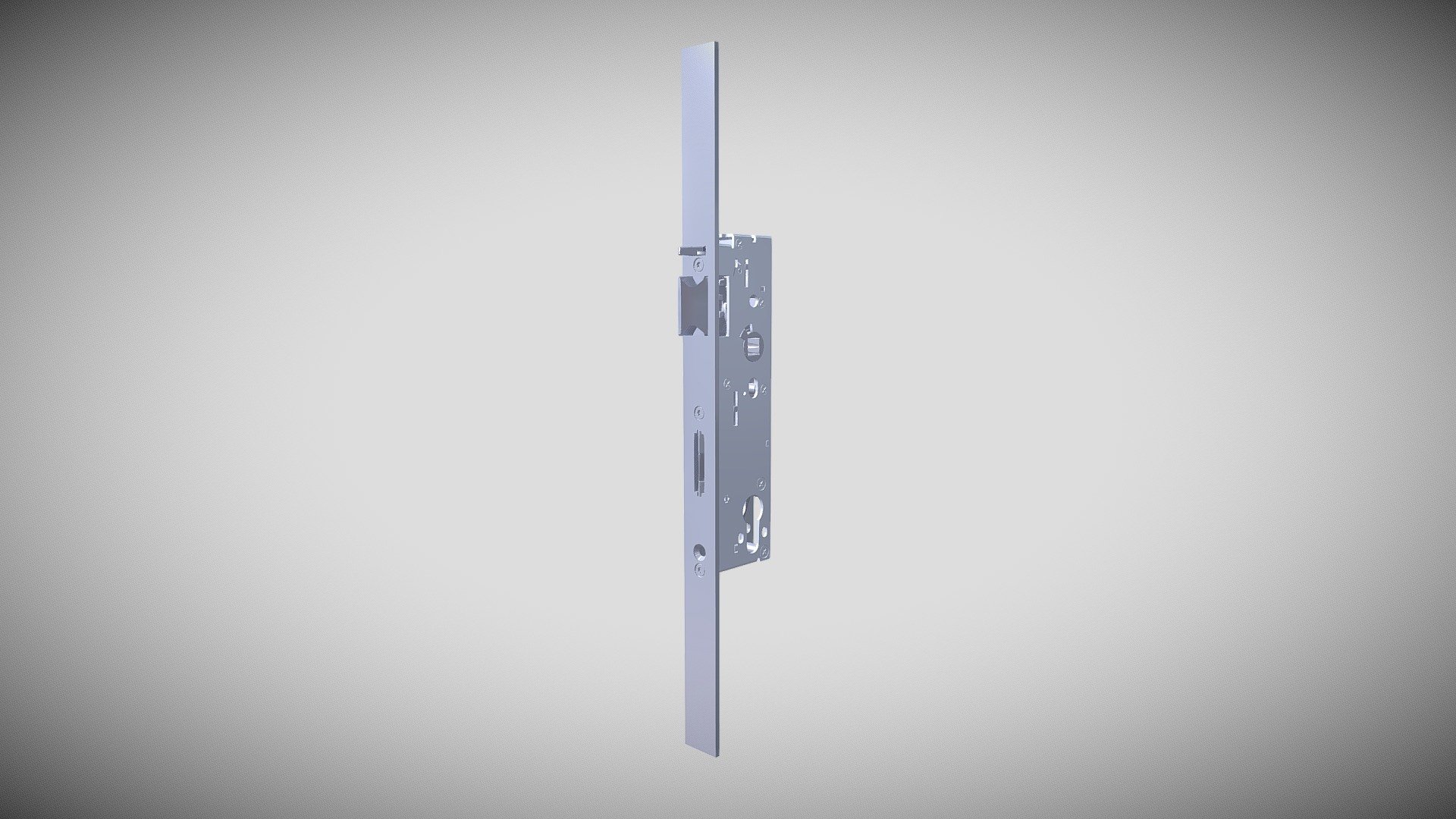 PM lock- 7667 / Emergency exit mortice lock - 3D model by wilka ...
