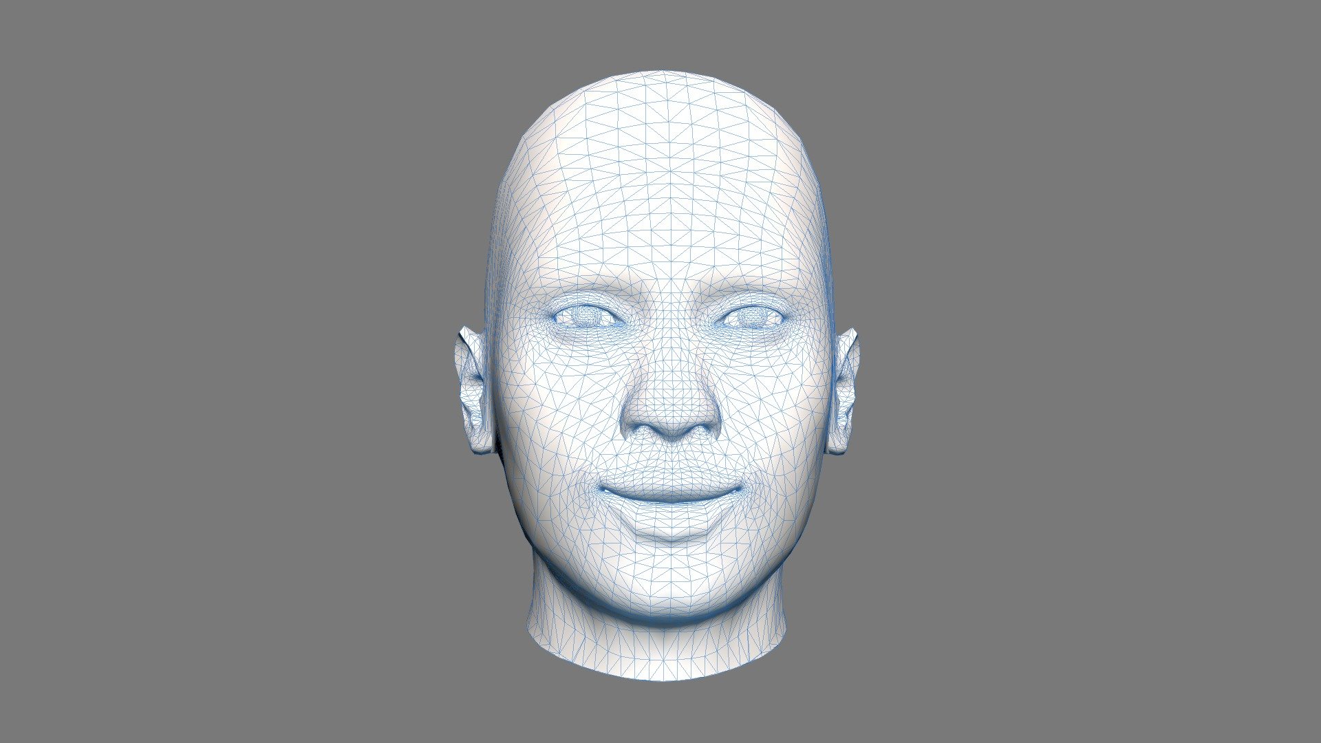 Gender Neutral Smiling - 3D model by FourDeX [5ac0d15] - Sketchfab