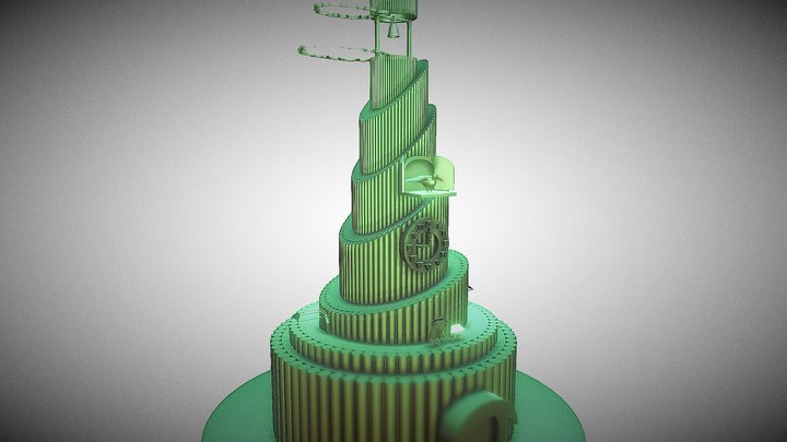 Karakuri-pigeon-clock-tower 3D models - Sketchfab