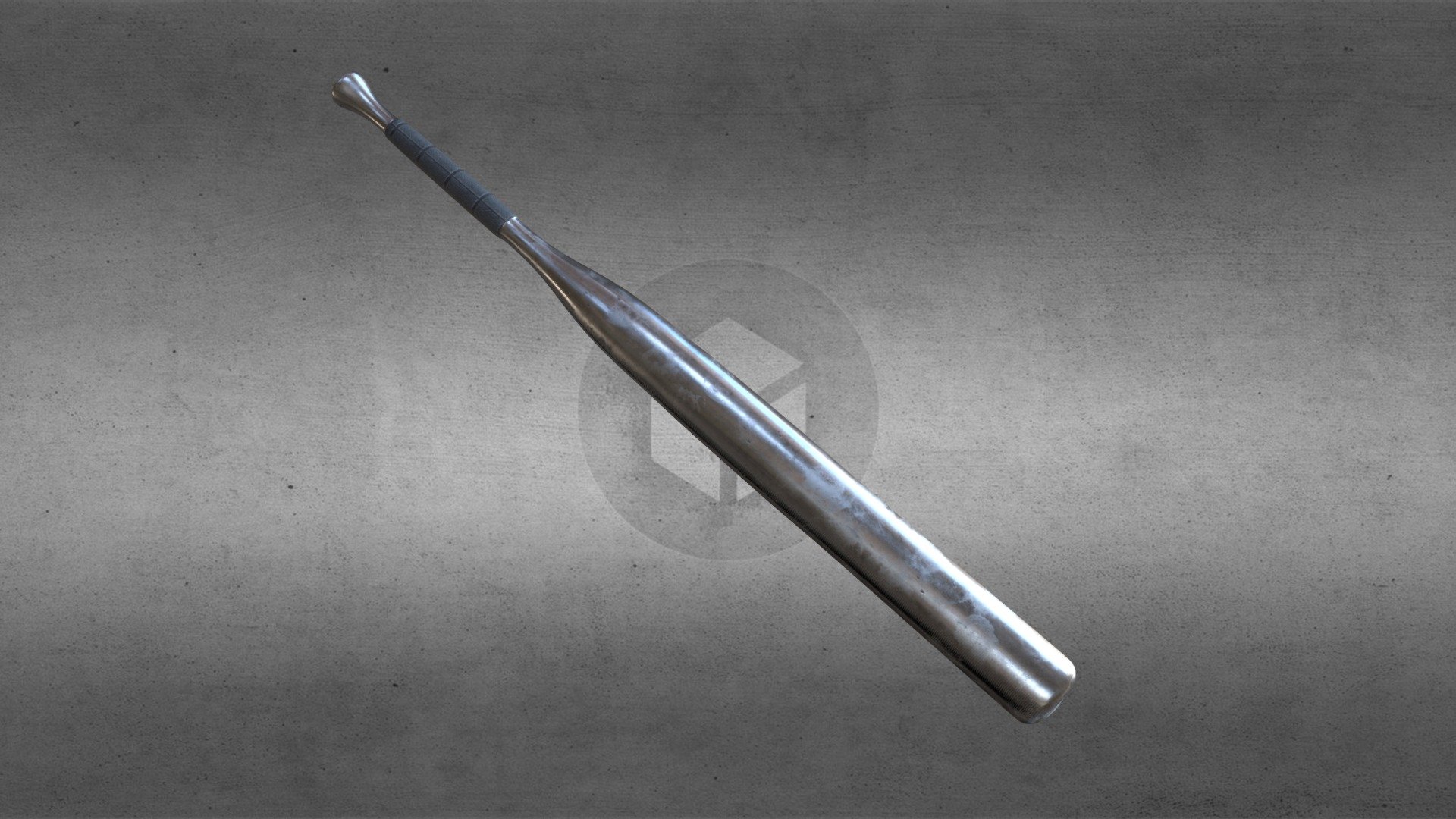 metallic baseball bat - Download Free 3D model by Samuel F. Johanns ...