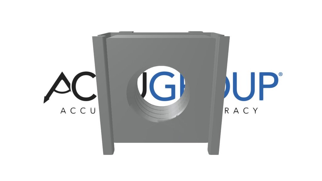 Cage Nuts - A2 Stainless Steel - 3D model by AccuGroup [5ac341e ...