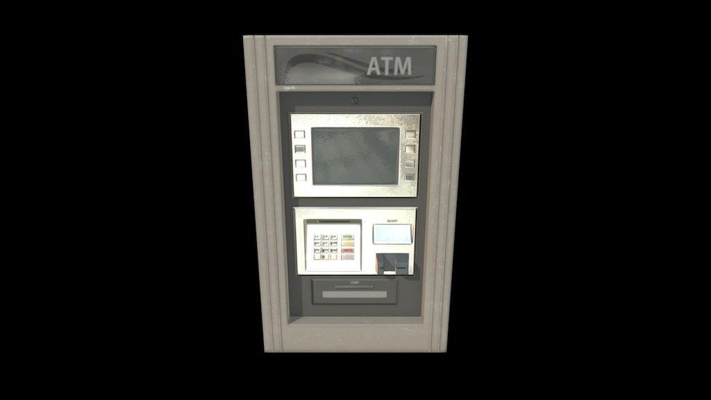 ATM machine test - 3D model by excelsa [5ac42e1] - Sketchfab