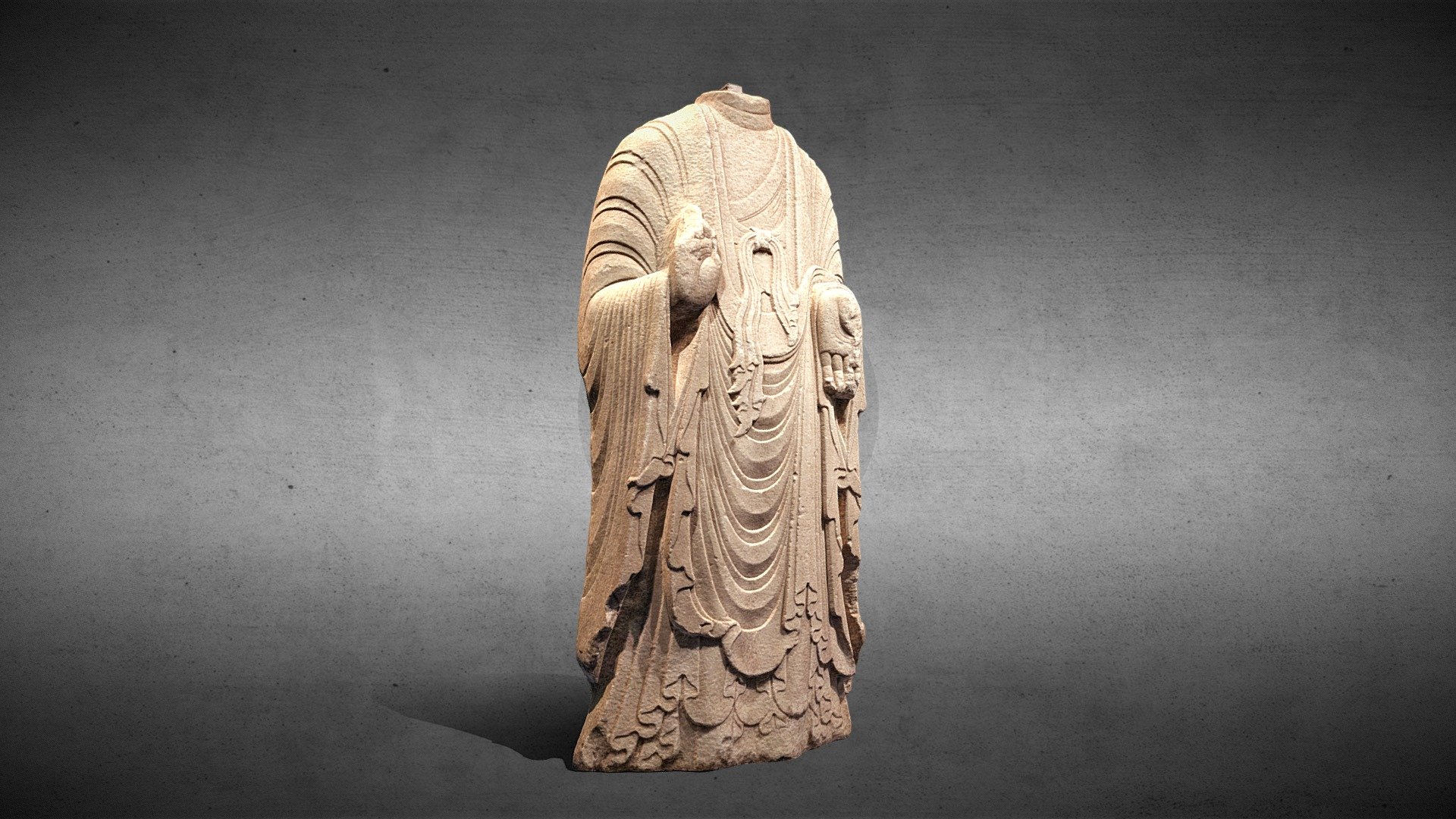 Statue of buddha - 3D model by Tigershill (@tigerofchen) [5ac437e ...