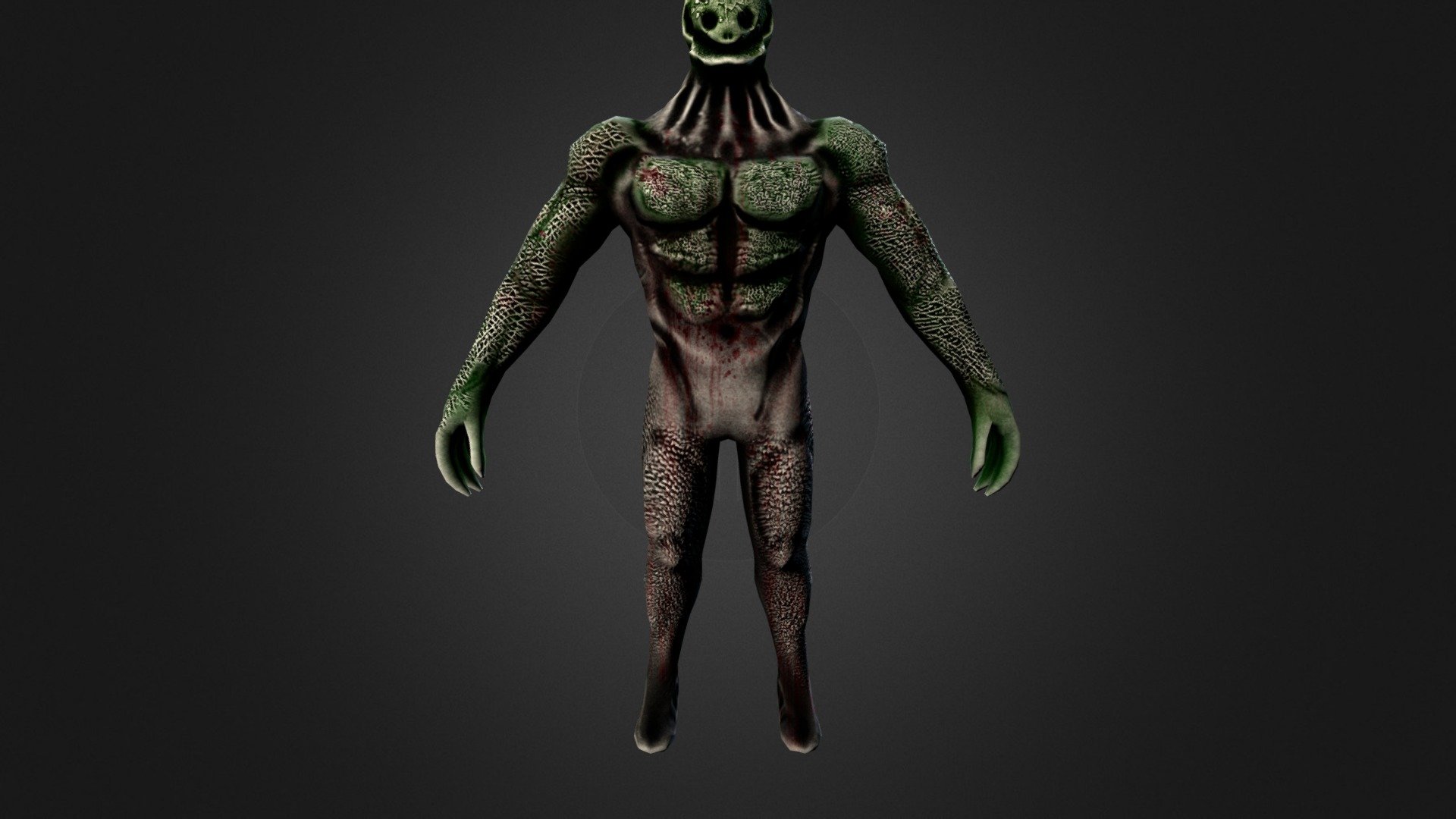 Alien-Low Poly - 3D model by vari_95 [5ac4765] - Sketchfab