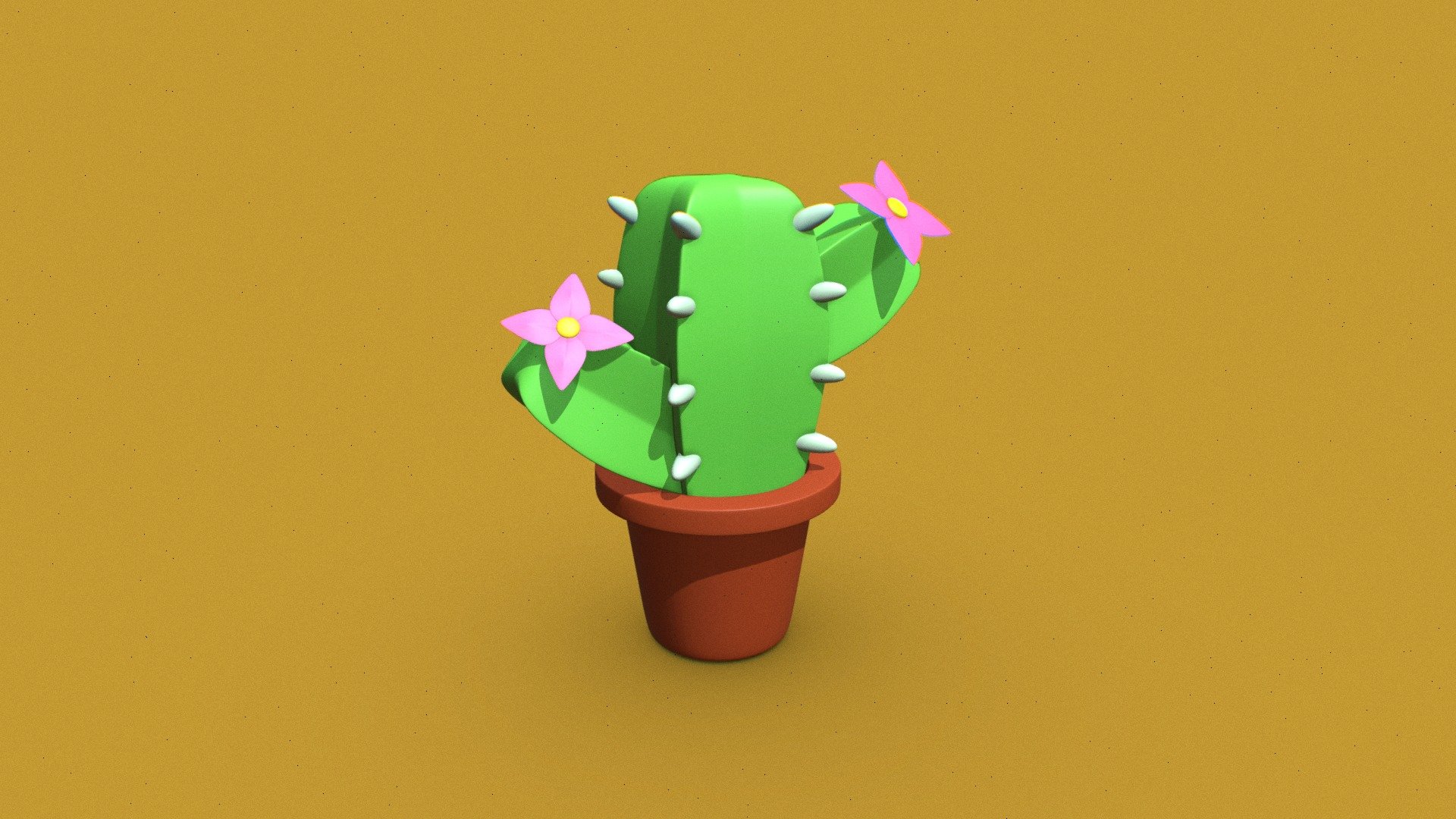 cactus - 3D model by jfespinal [5ac5645] - Sketchfab