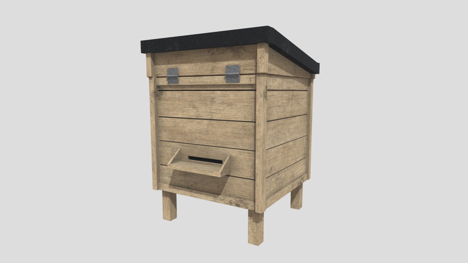Bee Hive - Download Free 3D model by Lisiaasty (@Lisiaaasty) [5ac5d5a ...