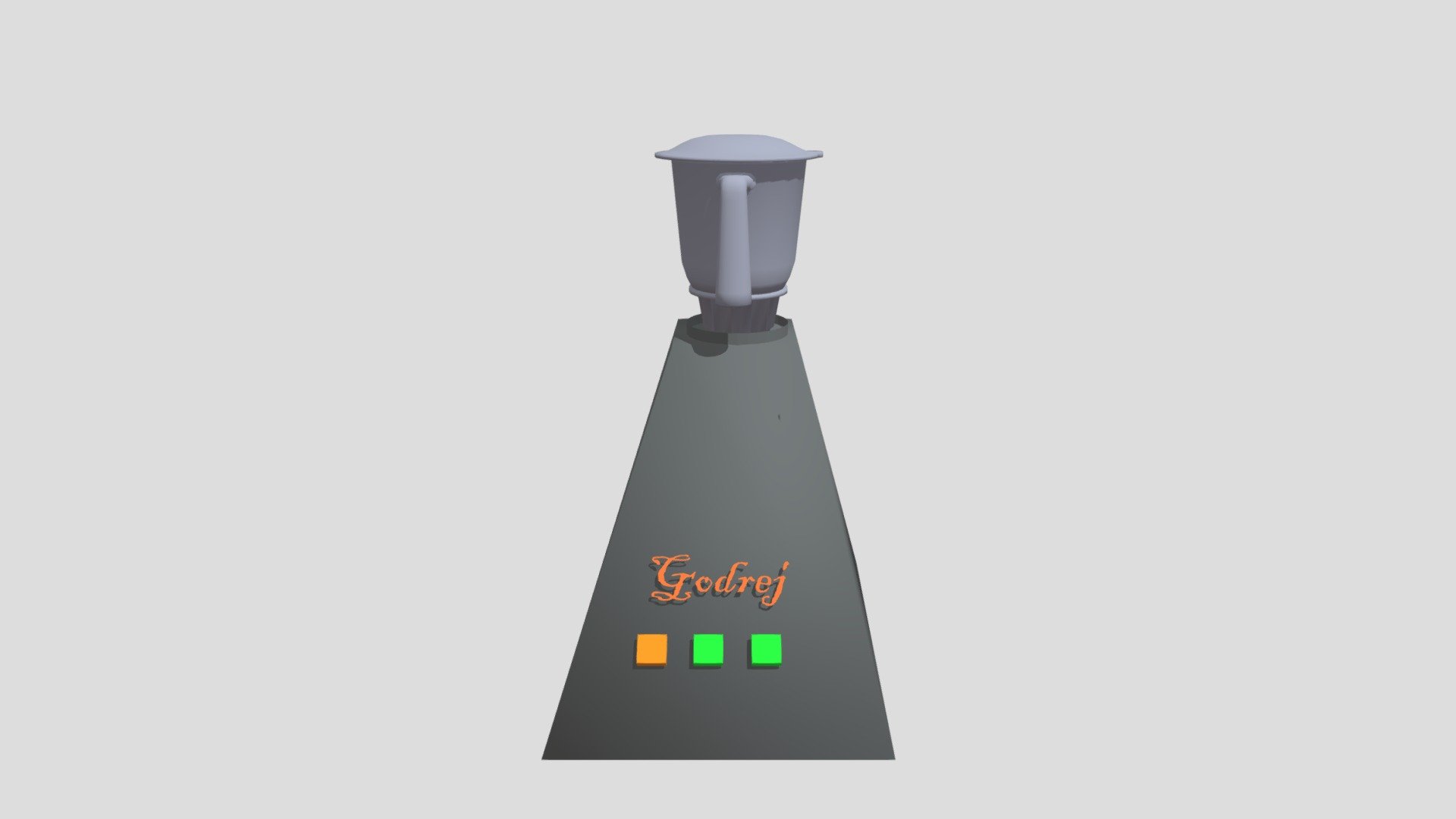 Mixer Grinder - 3D model by animatoranish [5ac5d90] - Sketchfab