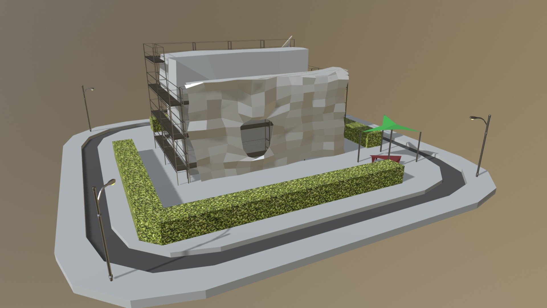 Construction Site - 3D model by webappsolution (@mccormickbytes ...